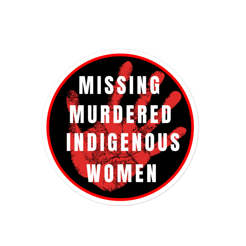 Missing Murdered Indigenous Women - MMIW | stickers – Native American ...