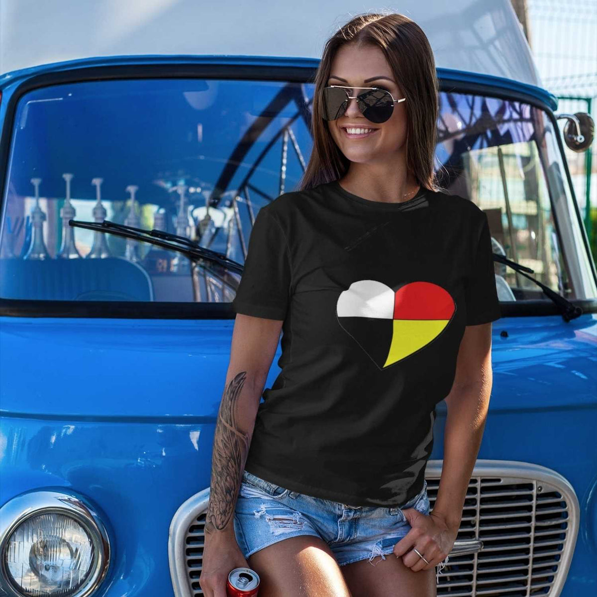 Native Heart | Lightweight Tee – Native American Merchandise