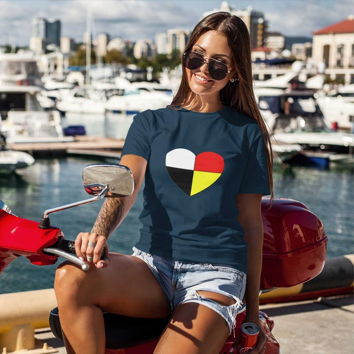 Native Heart | Lightweight Tee – Native American Merchandise