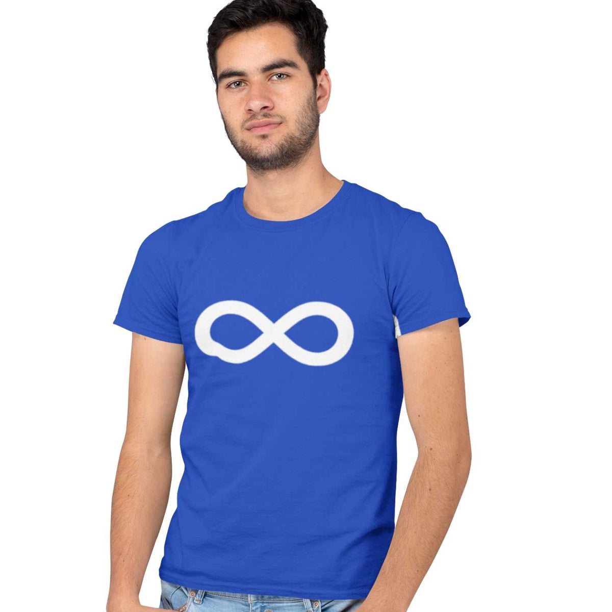 Infinity - Metis Symbol - Blue | Soft & Light T-Shirt – Native American ...