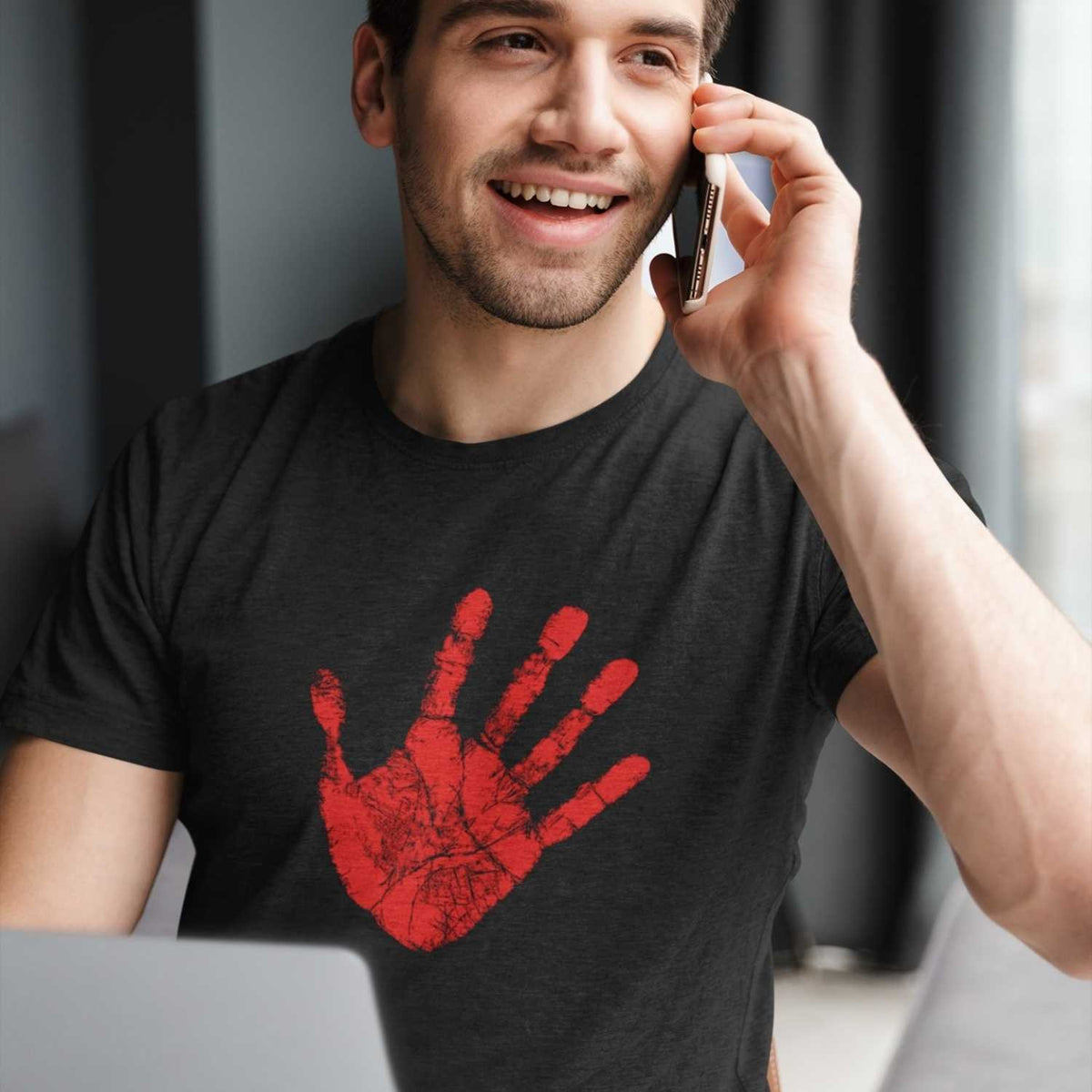 Red Hand - Supporter of MMIW | Lightweight Tee – Native American ...