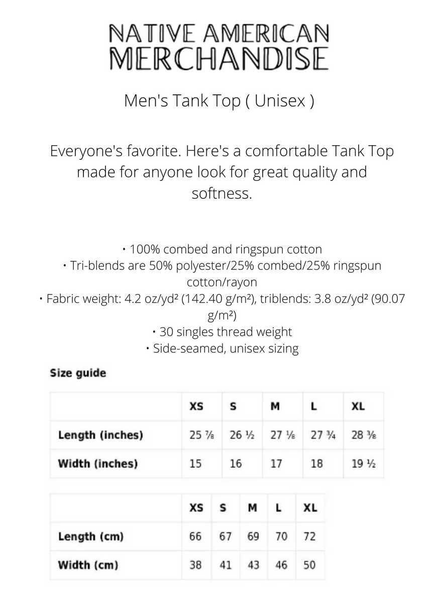 Infinity - Metis Symbol - Blue | Tank Top – Native American Merchandise