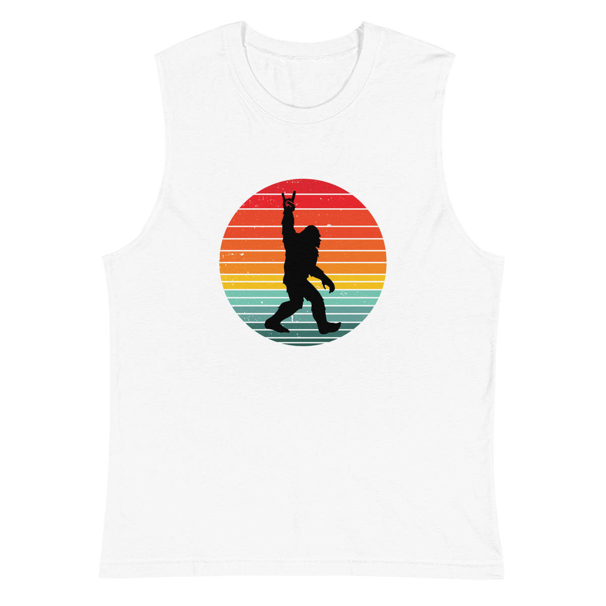 Retro Bigfoot | Muscle Shirt – Native American Merchandise